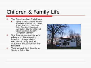 Elizabeth Cady Stanton | PPT