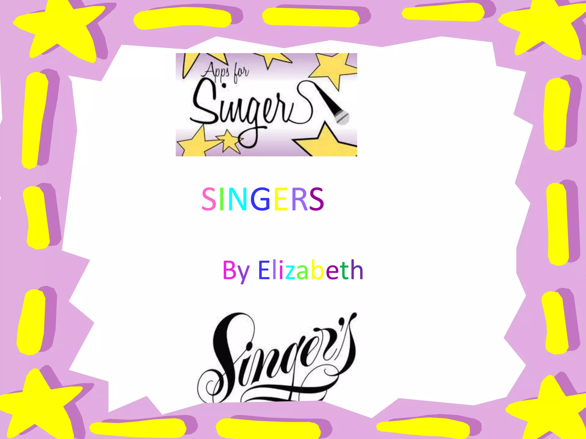 Elizabeth singer | PPTX