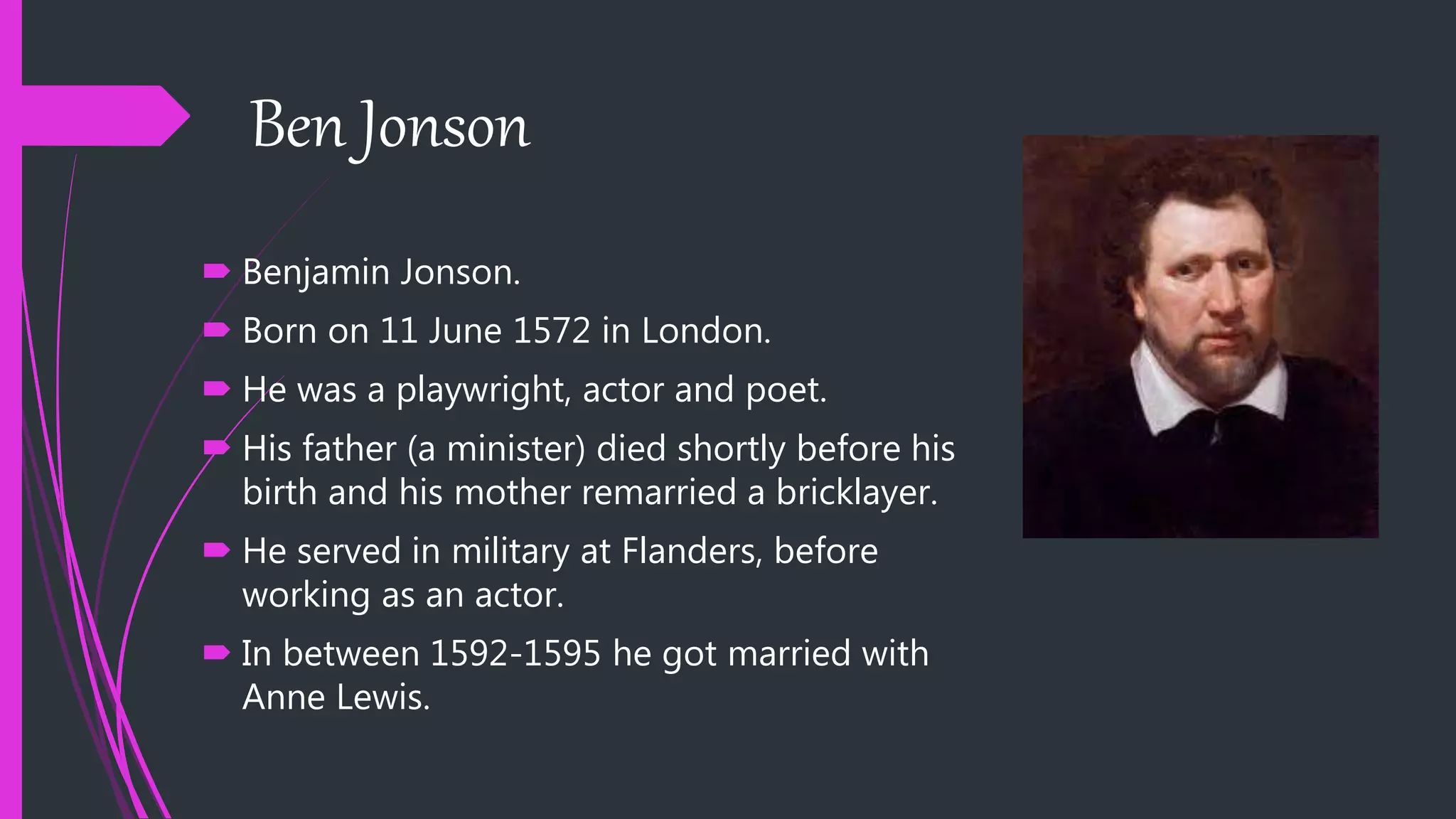 Major poets of Elizabethan era | PPTX