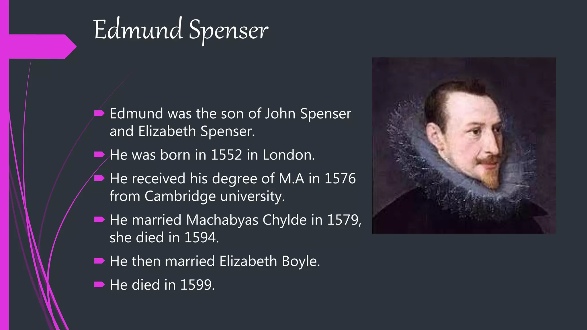 Major poets of Elizabethan era | PPTX