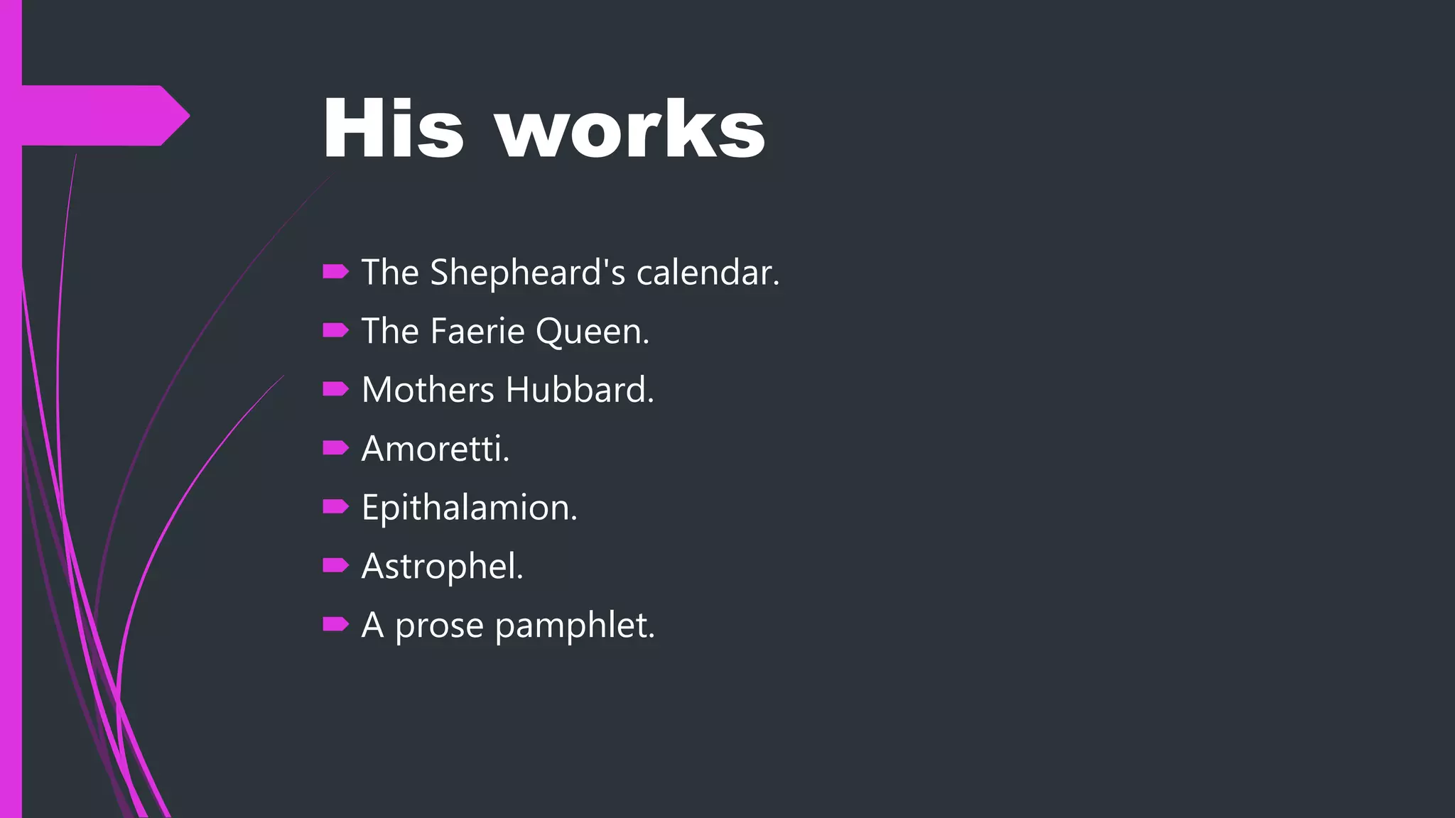 Major poets of Elizabethan era | PPTX