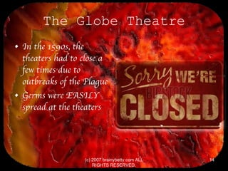 Elizabethan Era/Shakespeare/Romeo + Juliet | PPT