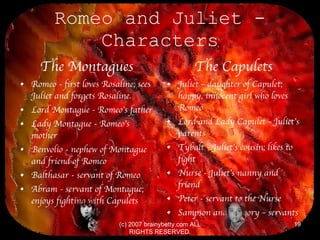 Elizabethan Era/Shakespeare/Romeo + Juliet | PPT