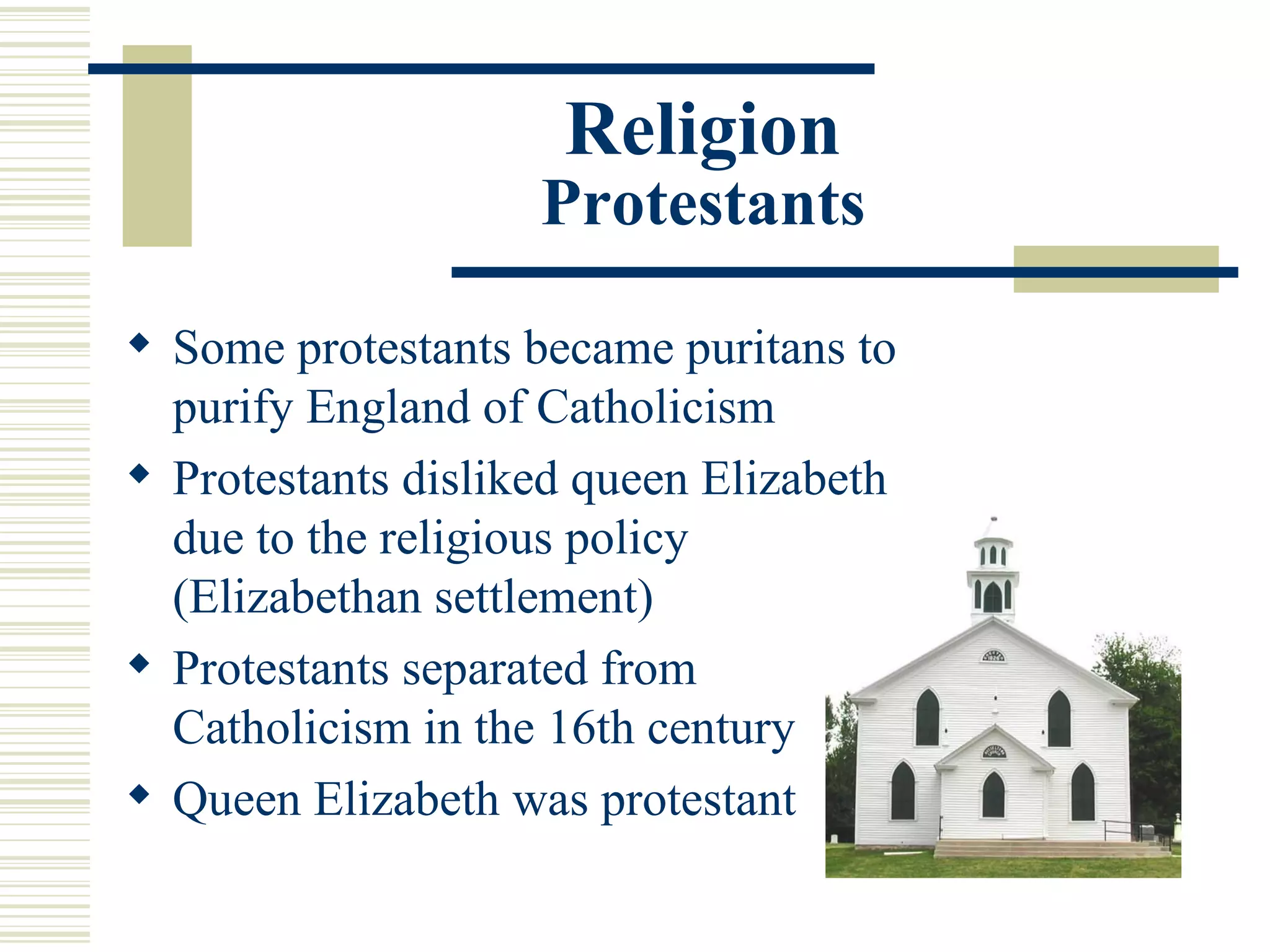 Elizabethan Times Overview | PPT