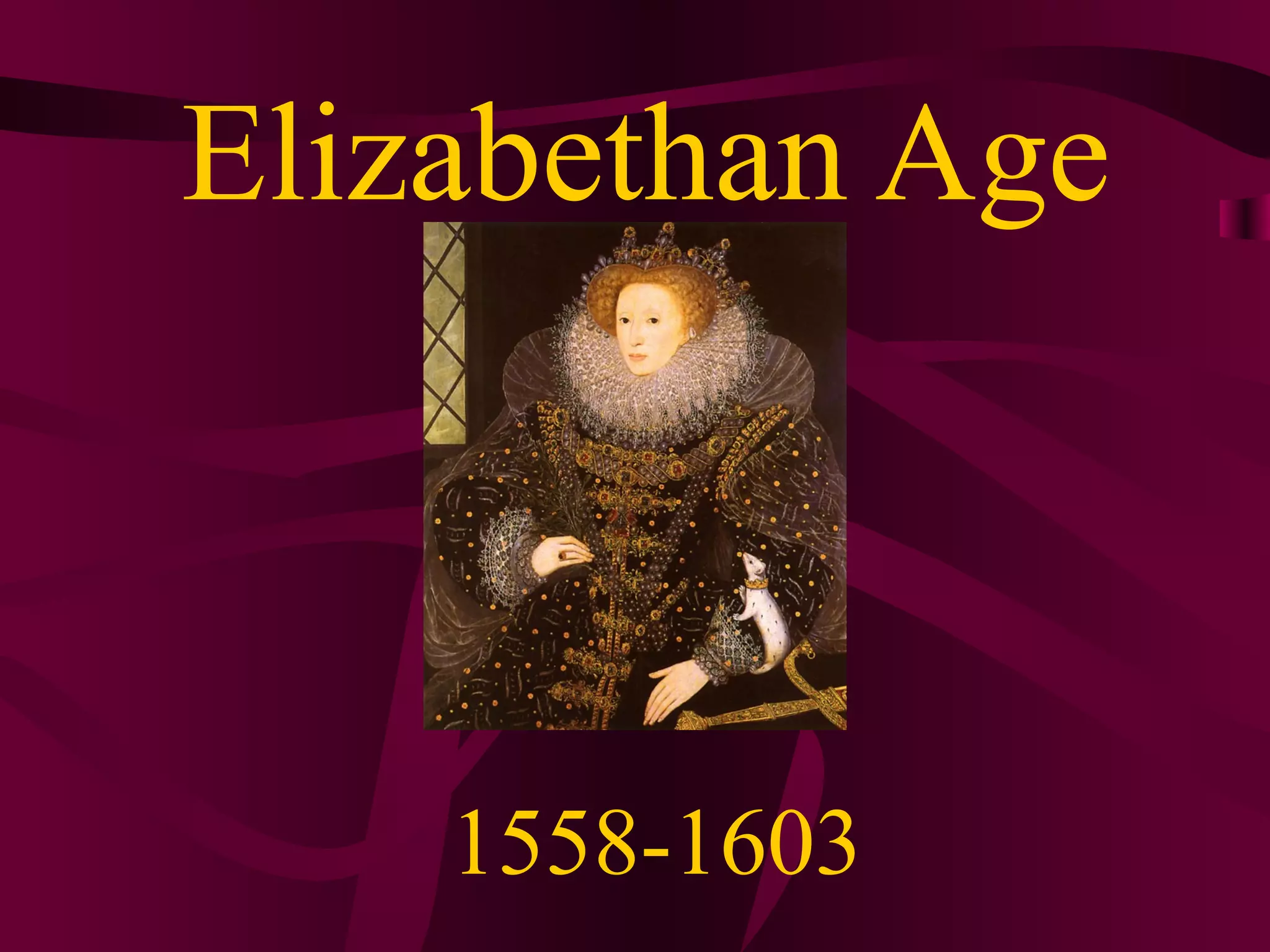 Elizabethan age | PPT