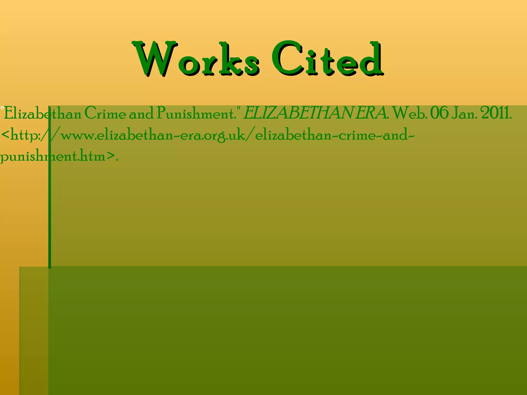 Elizabethan crime and punishment | PPT