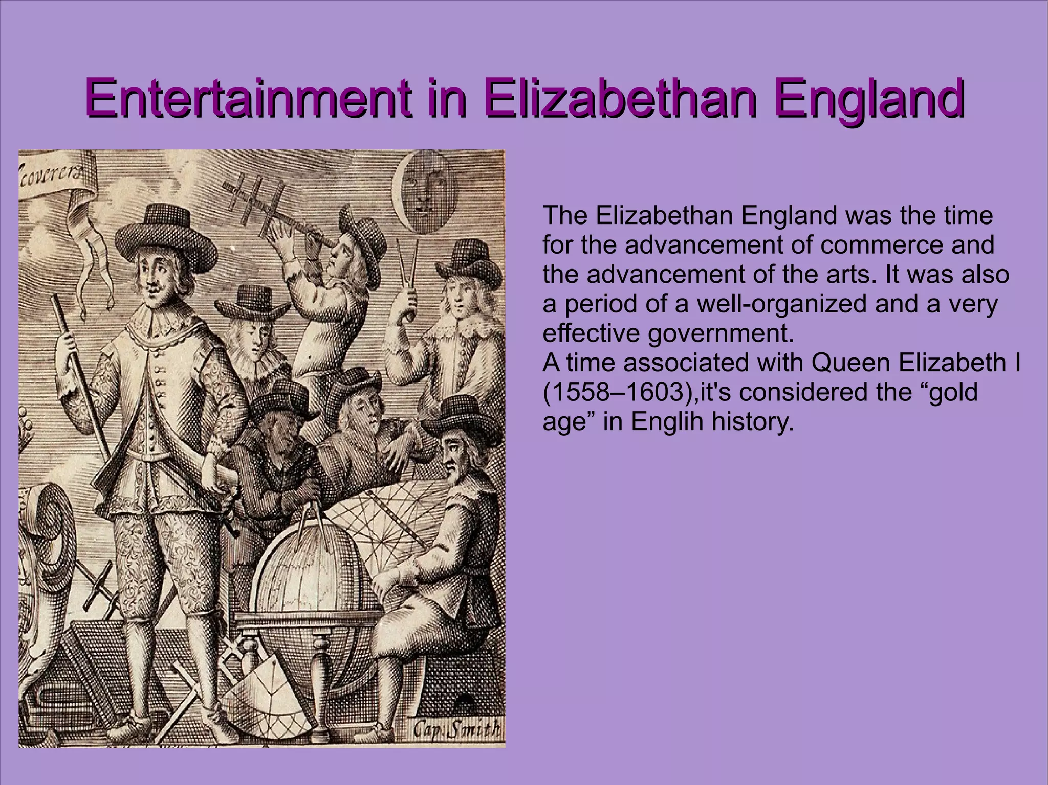 Elizabethan england | ODP