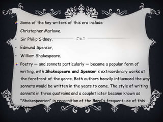 Elizabethan era | PPTX