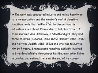 Elizabethan era | PPTX