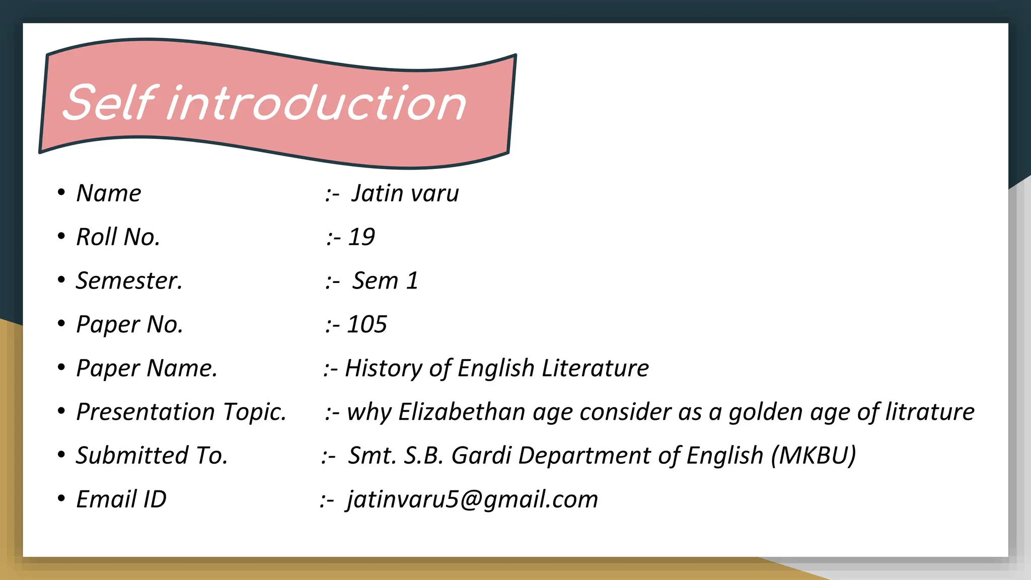 Elizabethan era and some important writers. | PPTX