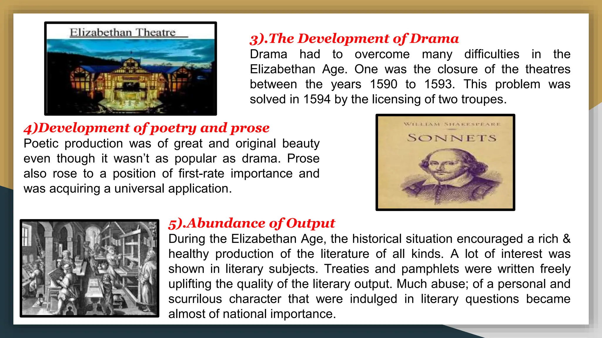 Elizabethan era and some important writers. | PPTX
