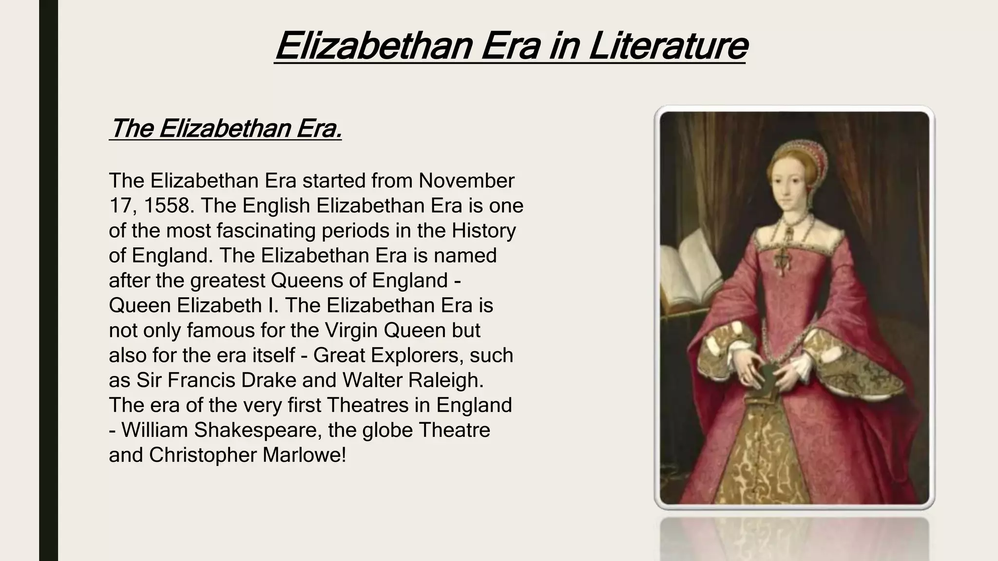 Elizabethan era in literature.pptx