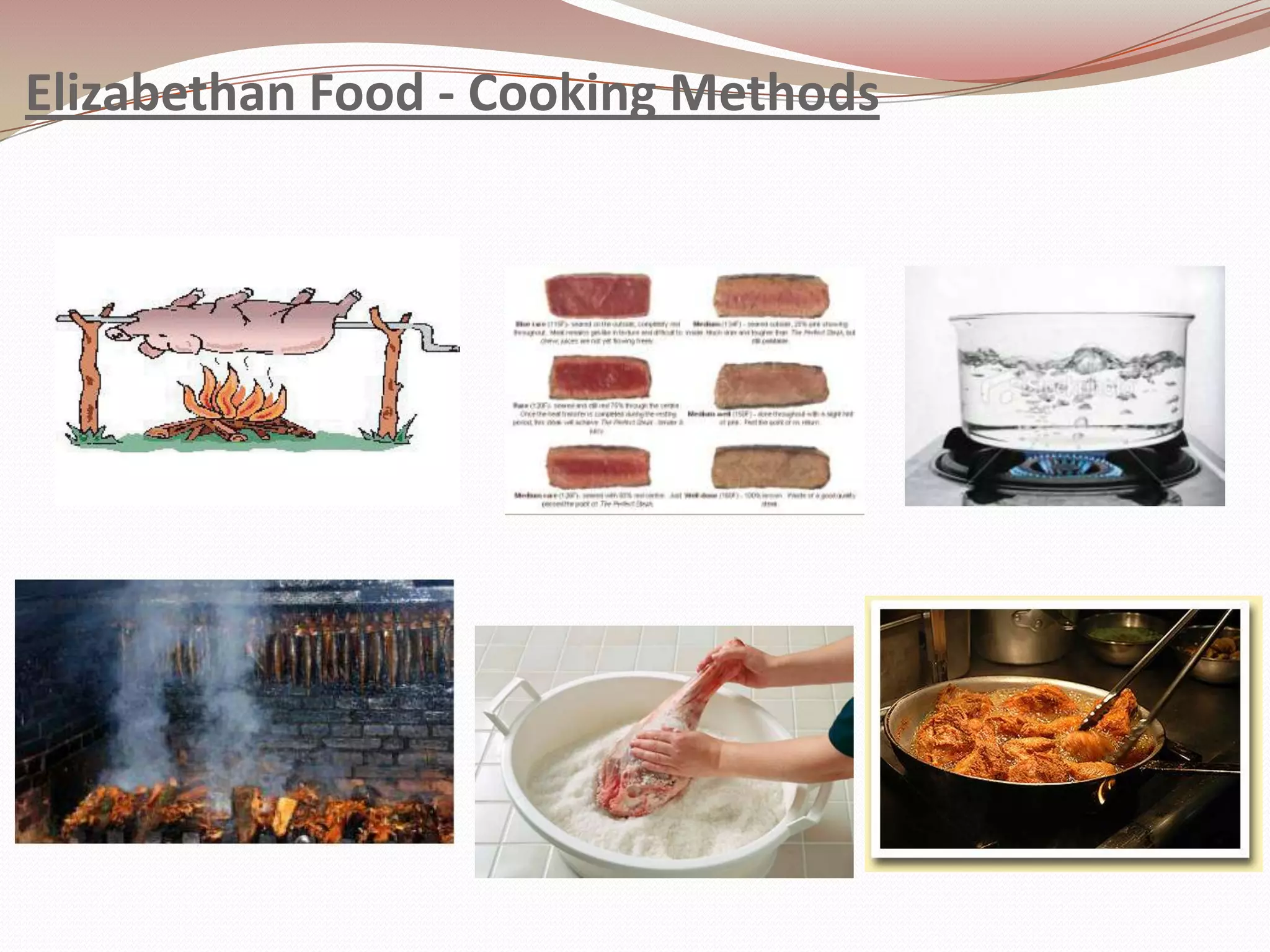 Elizabethan food comida en la epoca isabelina | PPT