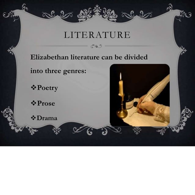 Elizabethan Age literature | PPTX