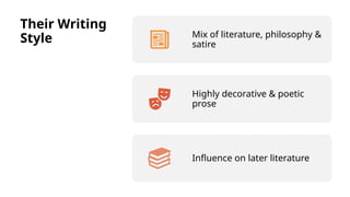 "Characteristics of Elizabethan Prose and Style" | PPTX
