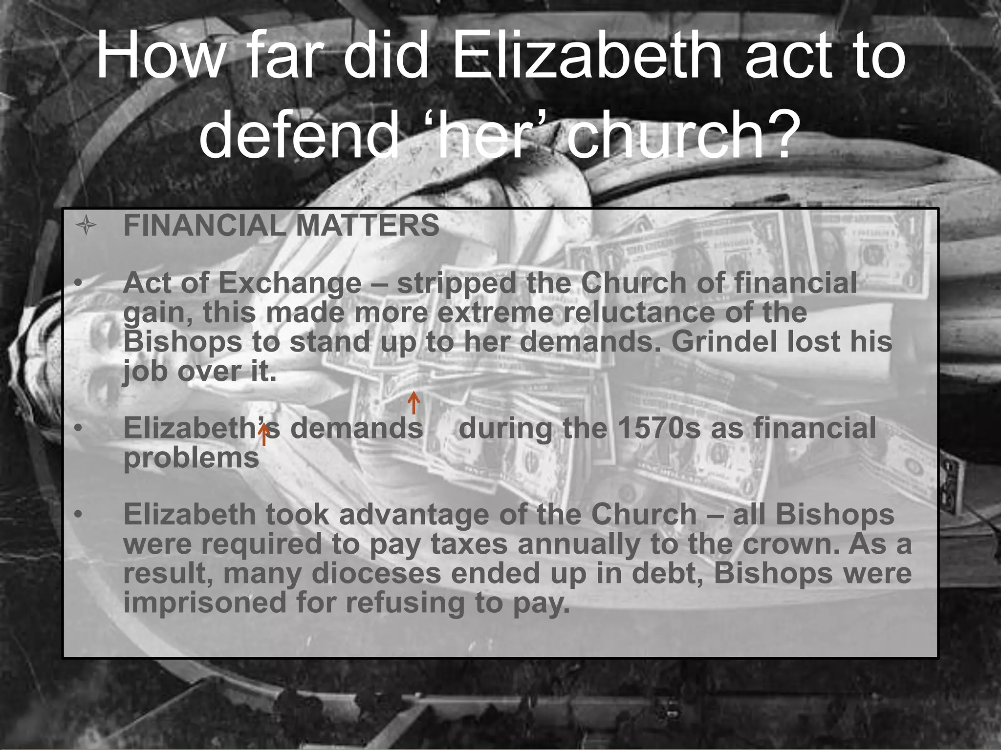 Elizabethan Religious Settlement | PPTX