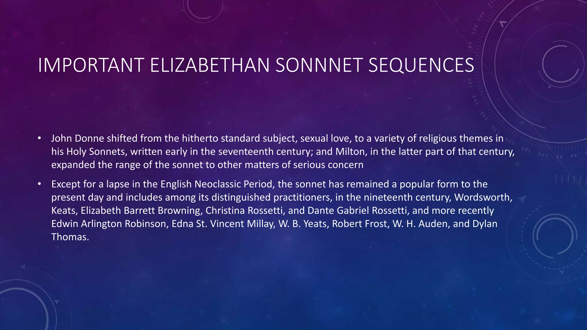 Elizabethan Sonnets.pptx