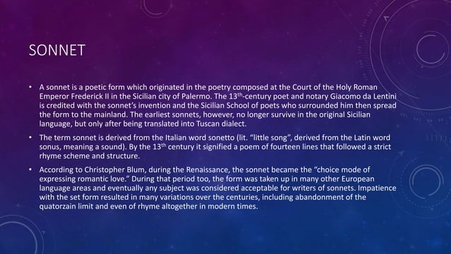 Elizabethan Sonnets.pptx