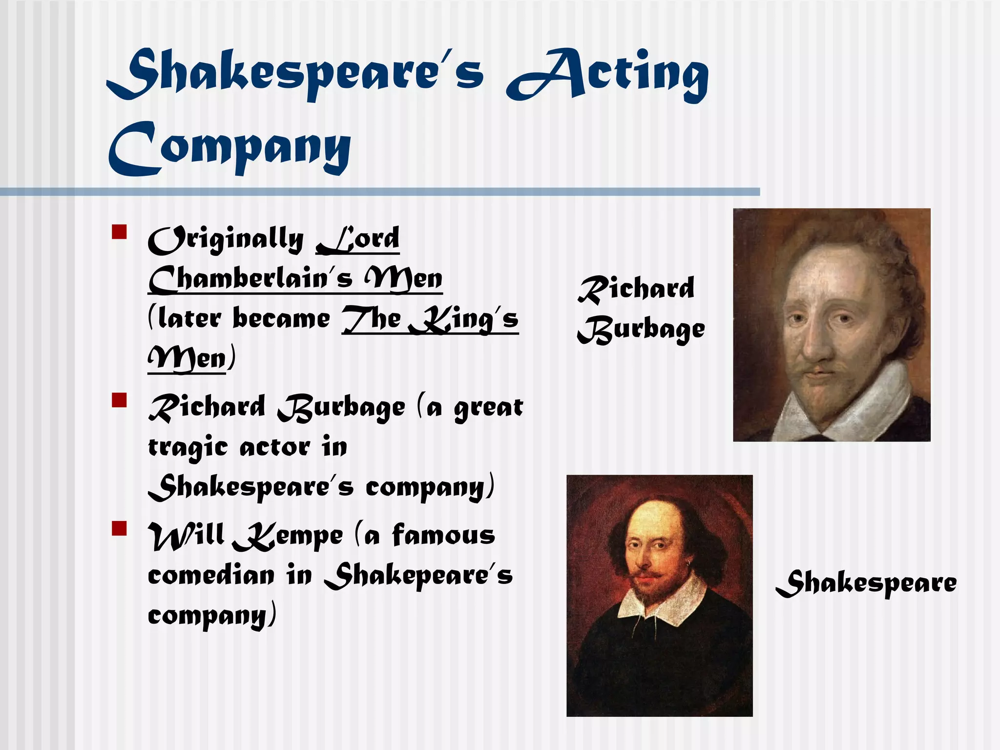 Elizabethan theater | PPT