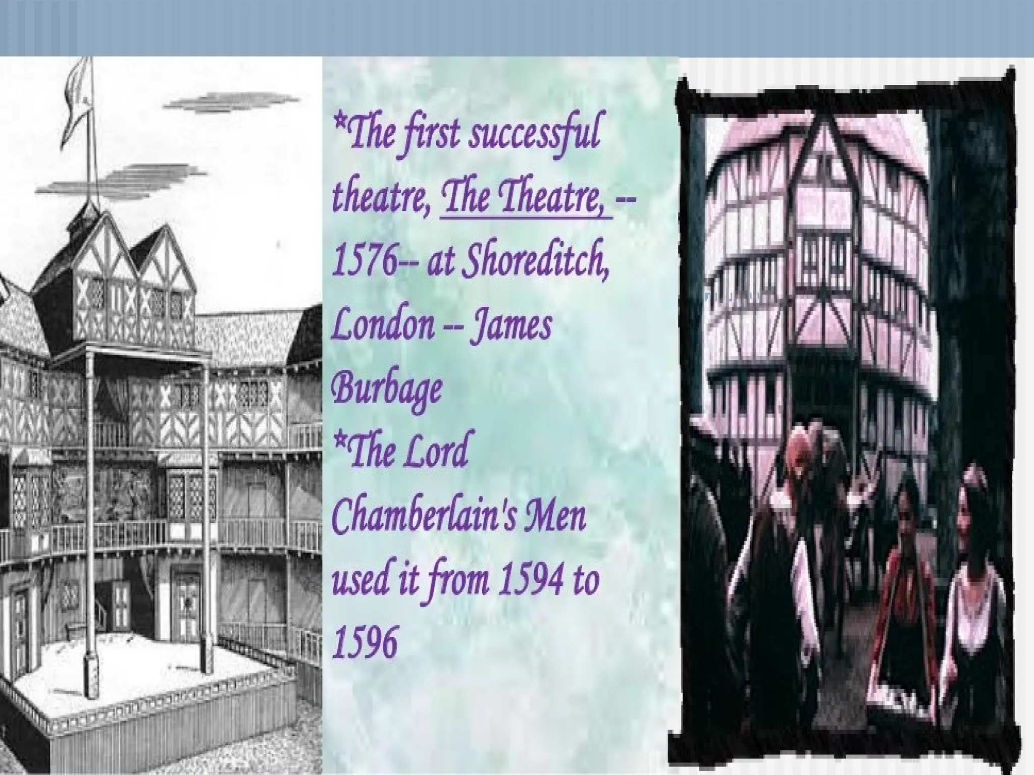 Elizabethan Theater and audience presentation.ppt