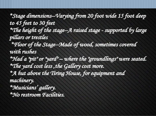 Elizabethan Theater and audience presentation.ppt