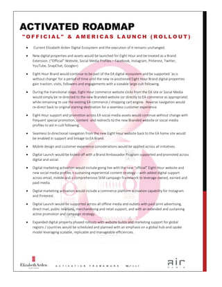 Digital Activation Brief | PDF