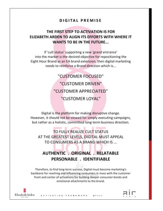 Digital Activation Brief | PDF