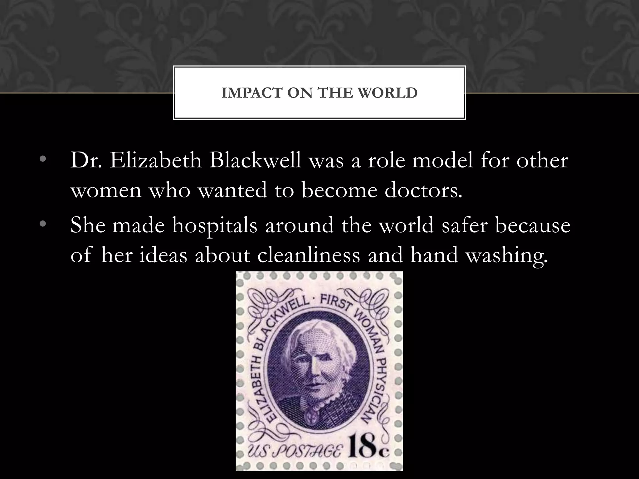 Elizabeth Blackwell by MP | PPTX