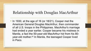 Elizabeth Cooper Biography, Early Life, Career.pptx