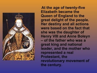 Elizabeth i | PPT | Christianity | Religion & Spirituality