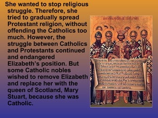 Elizabeth i | PPT | Christianity | Religion & Spirituality