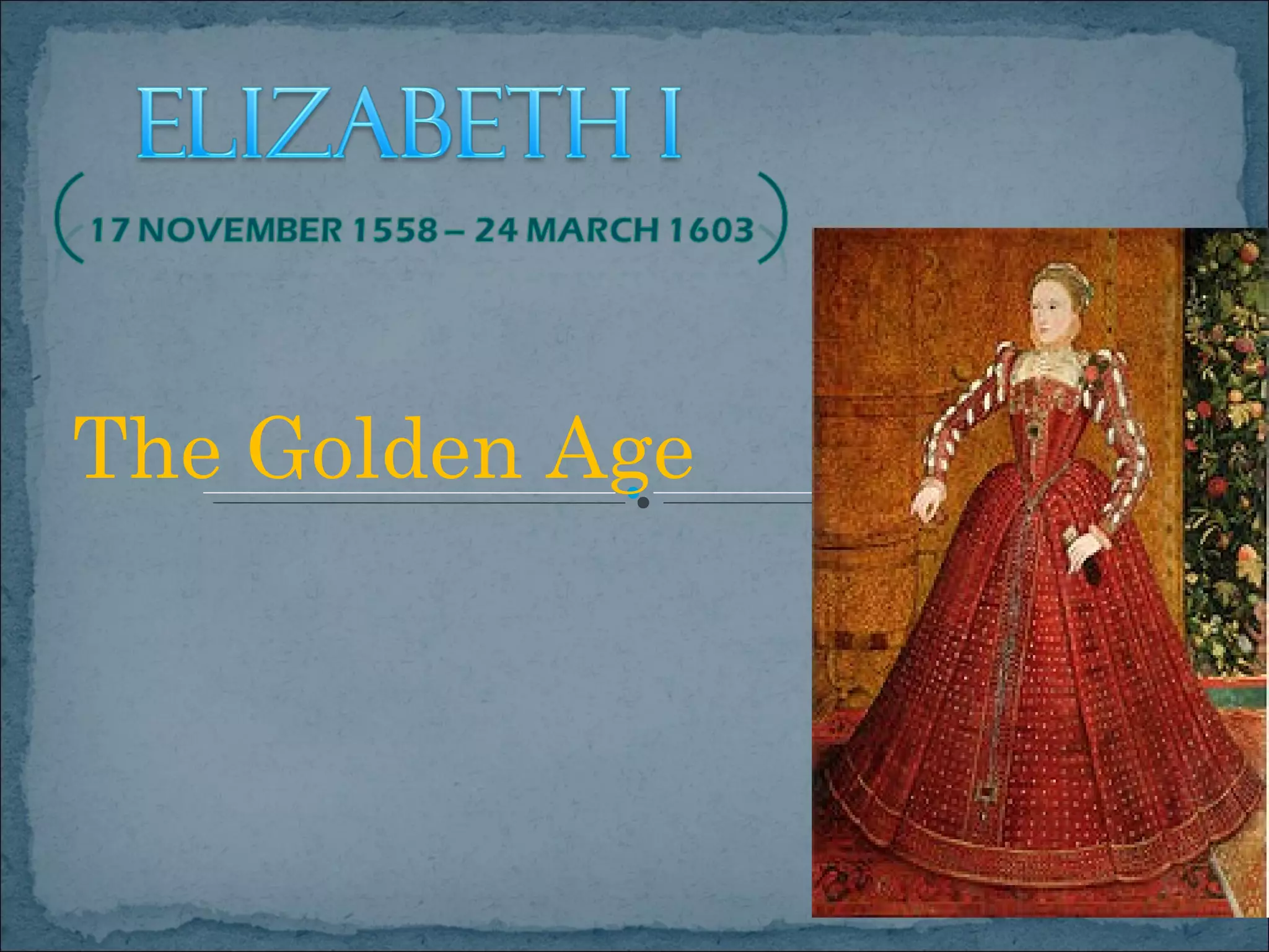 Elizabeth i | PPT