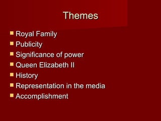 Elizabeth ii the diplomat queen | PPT | Video Production | Content ...