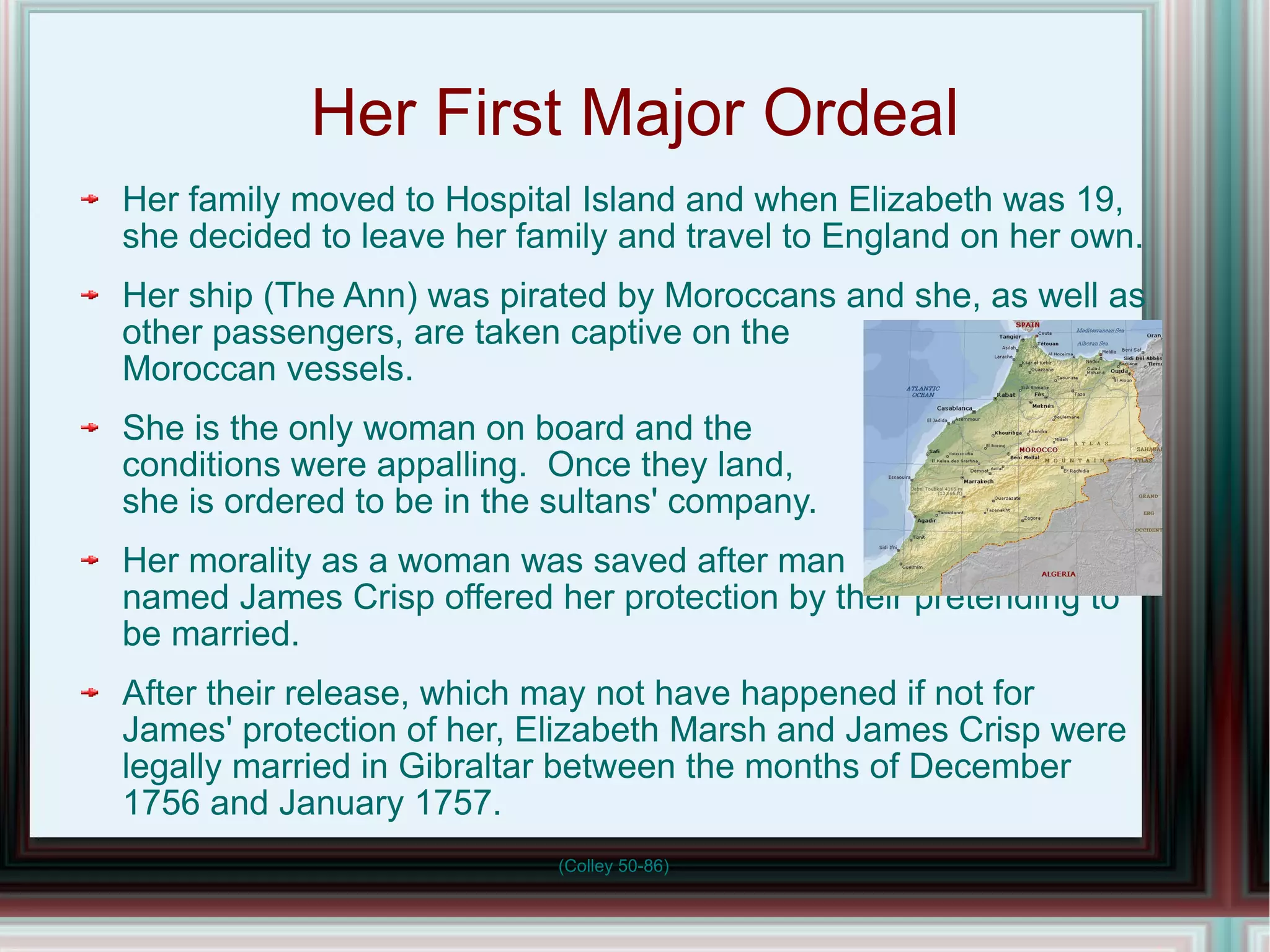 Elizabeth marsh presentation | PPT