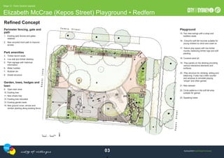 Elizabeth McCrae (Kepos St) Playground Draft Design | PDF