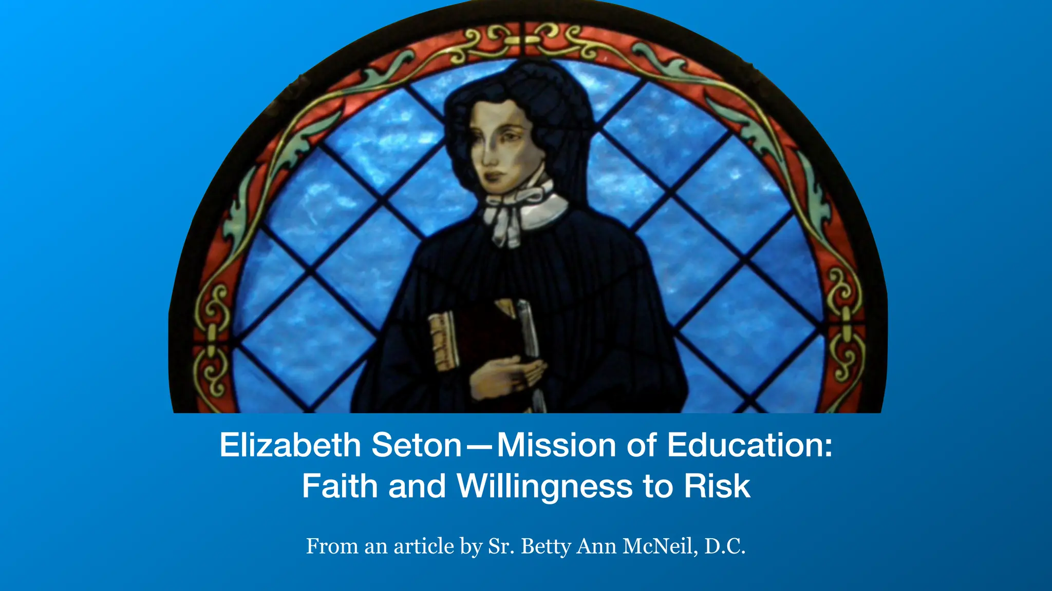 Elizabeth Seton Mission of Education | PDF | Christianity | Religion ...