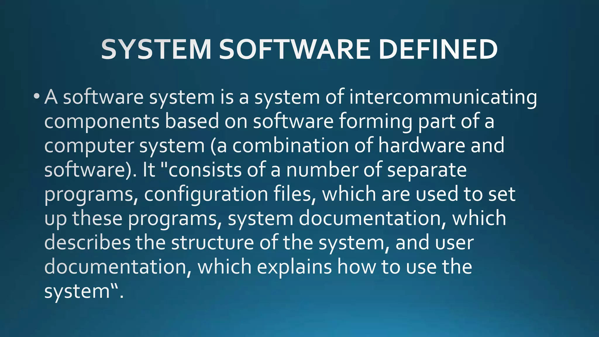 computer software | PPT