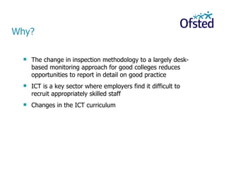 Good practice in ICT in colleges | PPT