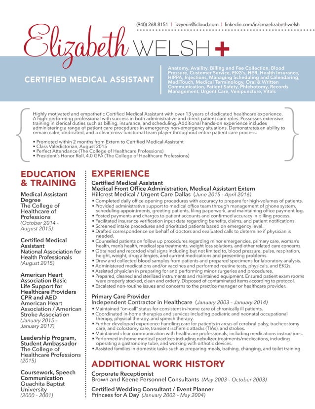 Elizabeth Welsh Resume | PDF