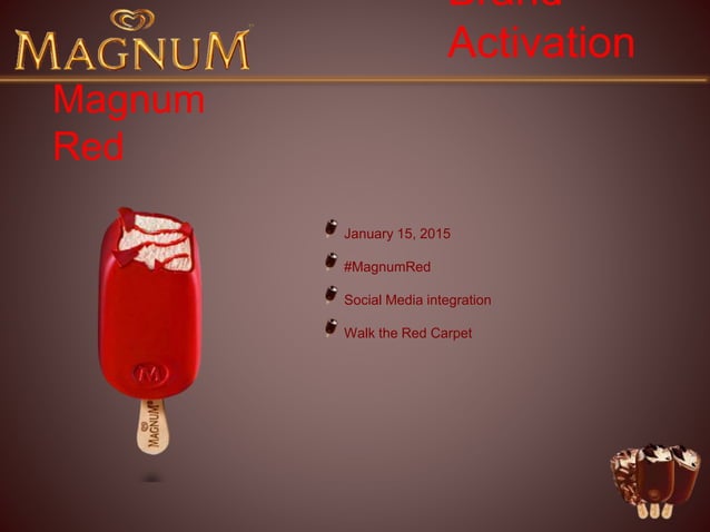 Advertising Magnum Ice Cream Presentation | PPTX