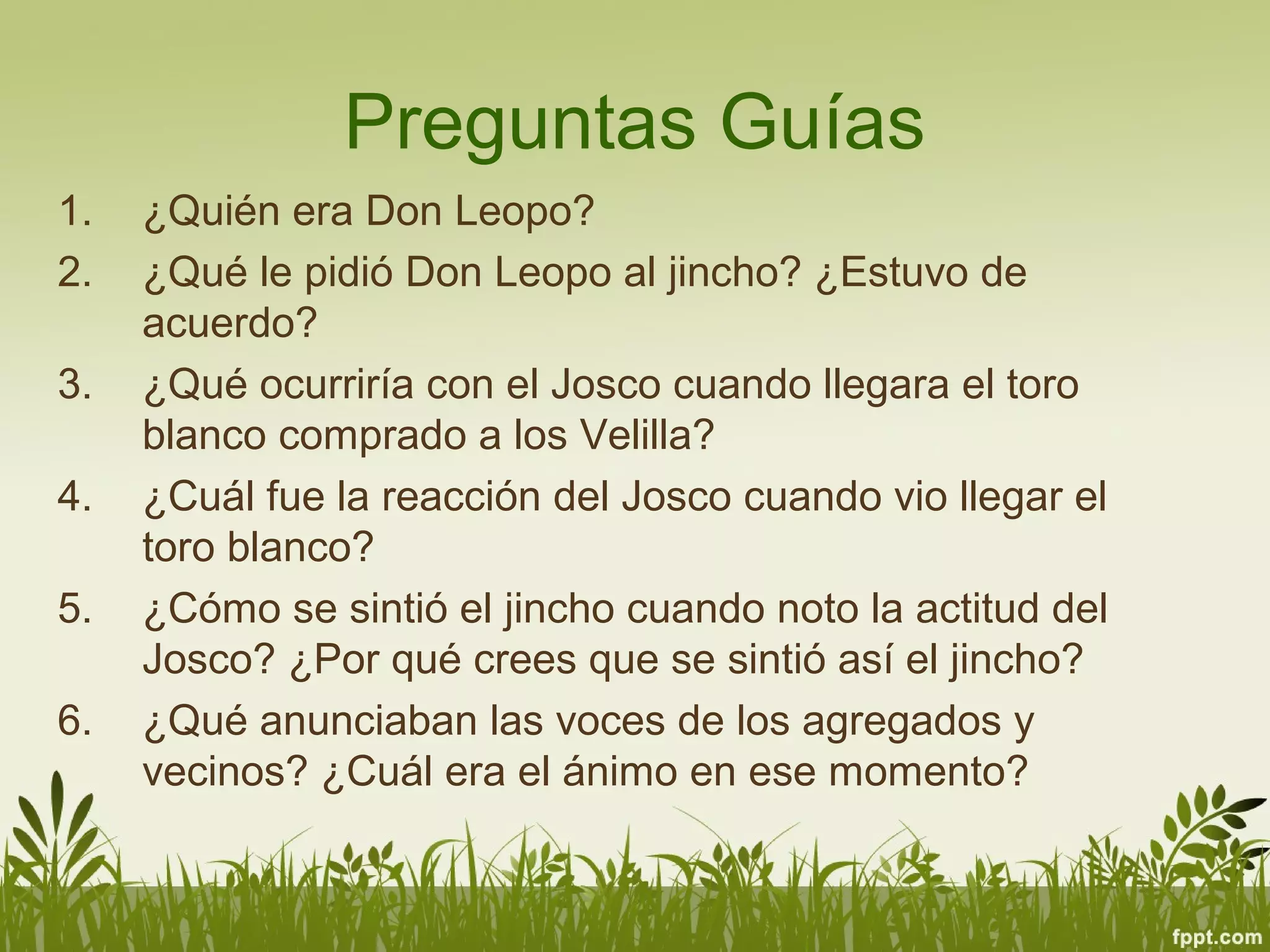El Josco de Abelardo Diaz Alfaro | PPT