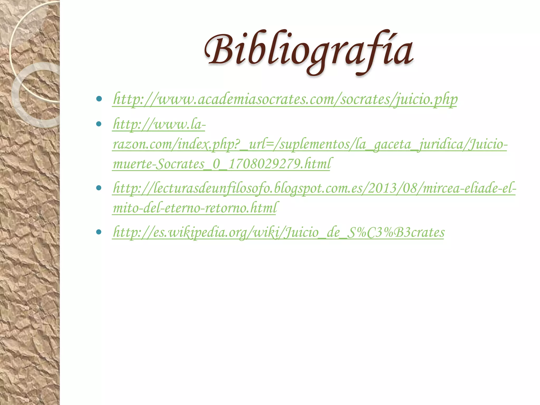 El juicio de sócrates | PPT