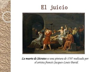 El juicio de sócrates | PPTX