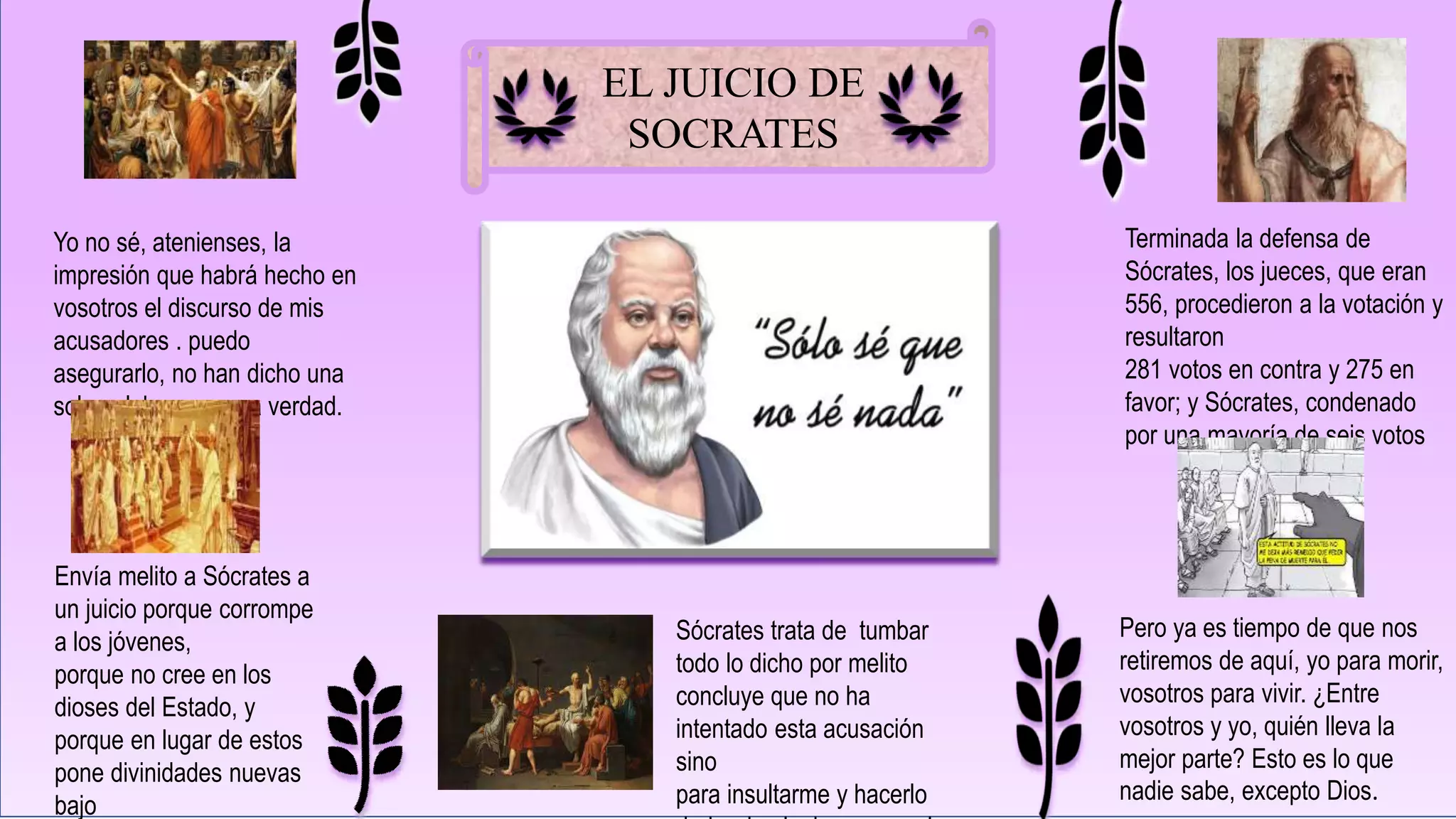 El juicio de socrates | PPTX