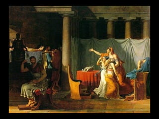 El juramento de los Horacios. David | PPT