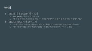 ELK APM(with 6.6 살펴보기) | PDF
