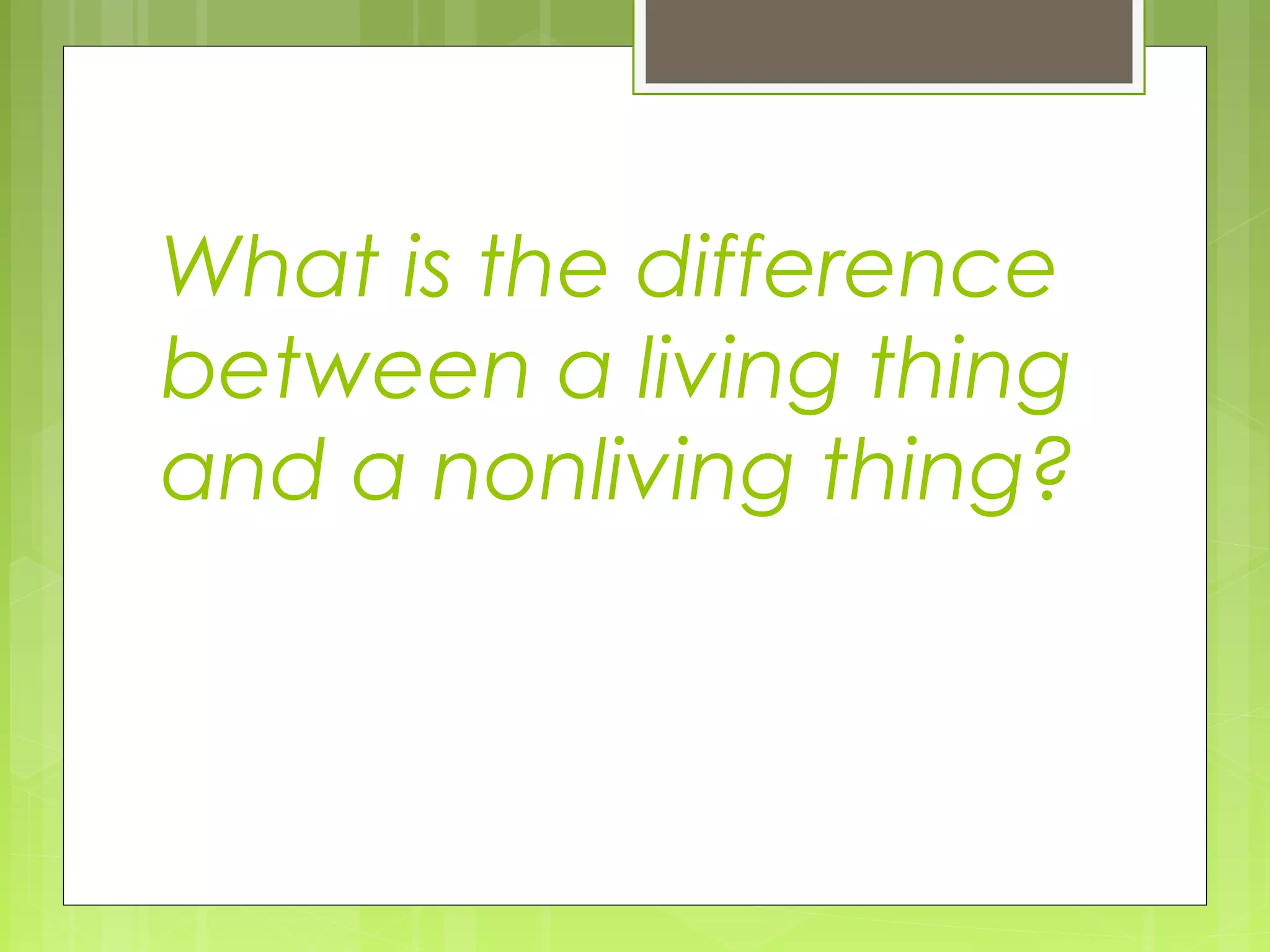 Earth and Life Science "Introduction to life" | PPT