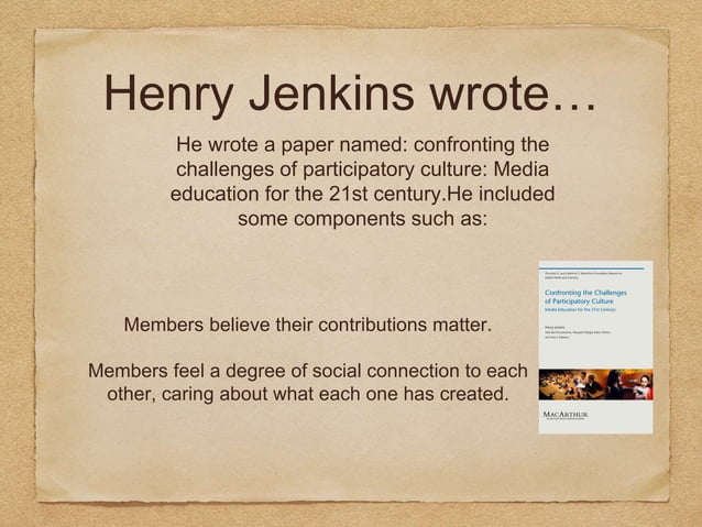 Henry Jenkins | PPTX