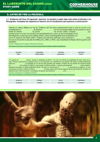 El laberinto del fauno ficha tecnica | PDF