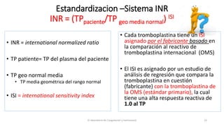 El Laboratorio de Coagulación y hemostasia.pptx